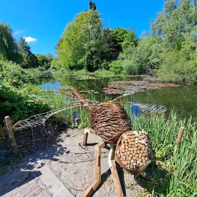 Nieuwe kunstroute verbindt kunst, natuur en buurt in het LeRoy-gebied
